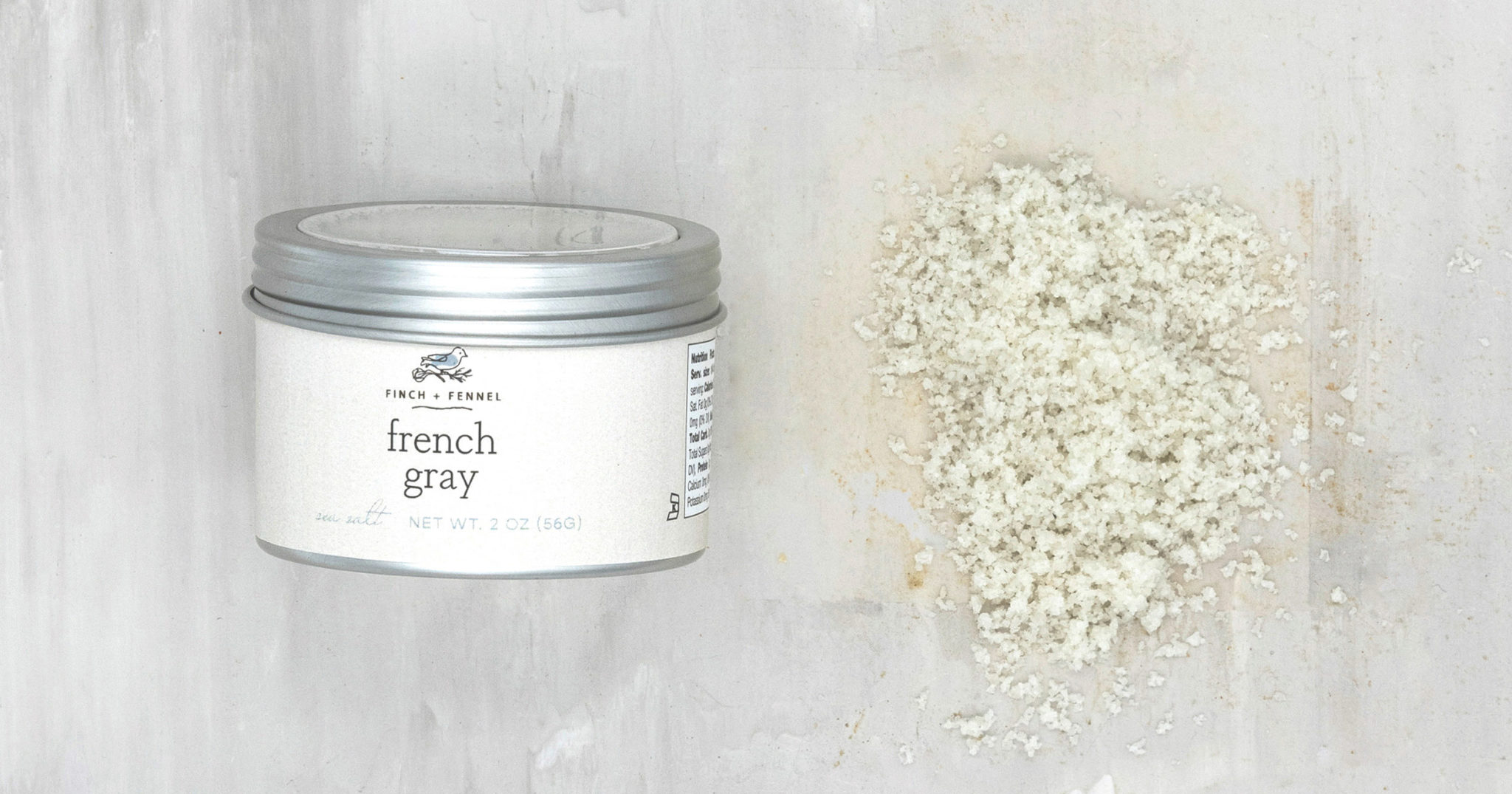 French Gray Sea Salt – Finch + Fennel
