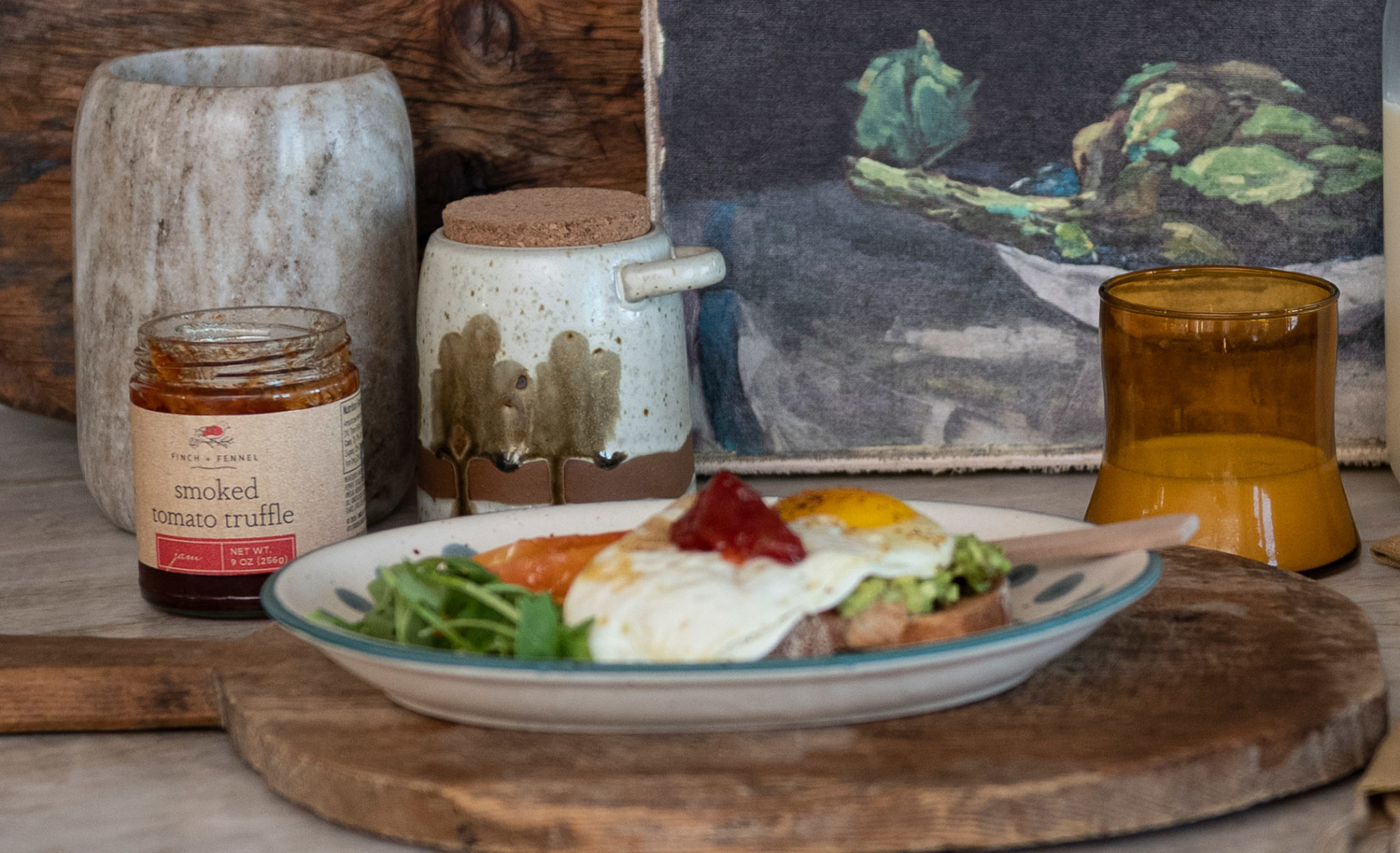 Smoked Tomato Truffle Jam – Finch + Fennel